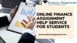 ONLINE FINANCE ASSIGNMENT HELP SERVICE FOR STUDENTS